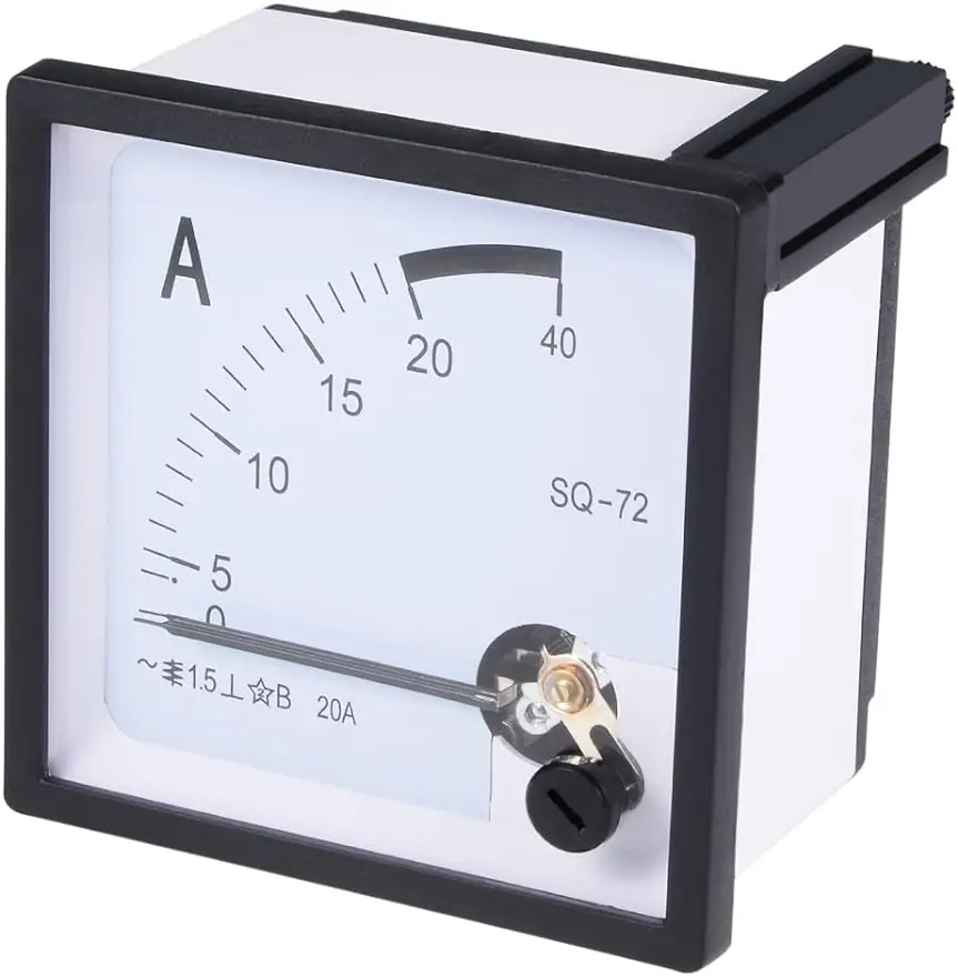 Pointer-type-AC-ammeter-SQ-72-AC-5A-10A-20A-30A-50A-Analog-Panel ...