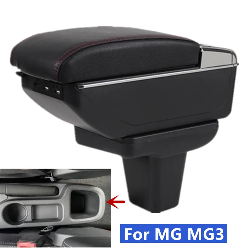 For MG3 MG 3 Center console Arm Rest Armrest Box central Store content ...