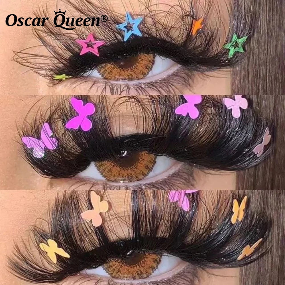 6D-25MM-Faux-Mink-Lashes-With-Butterfly-Makeup-Tools-3D-Full-Strip ...