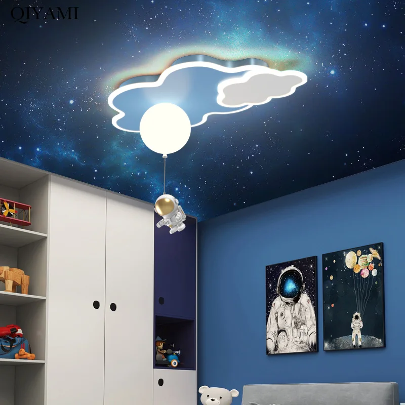 Modern Led Ceiling Lamps For Home Children's room Study Bedroom Cartoon ...