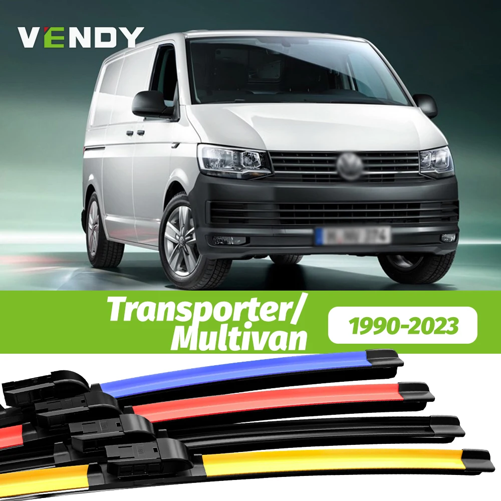 2pcs Front Windshield Wiper Blades Windscreen Wipers For VW Transporter ...