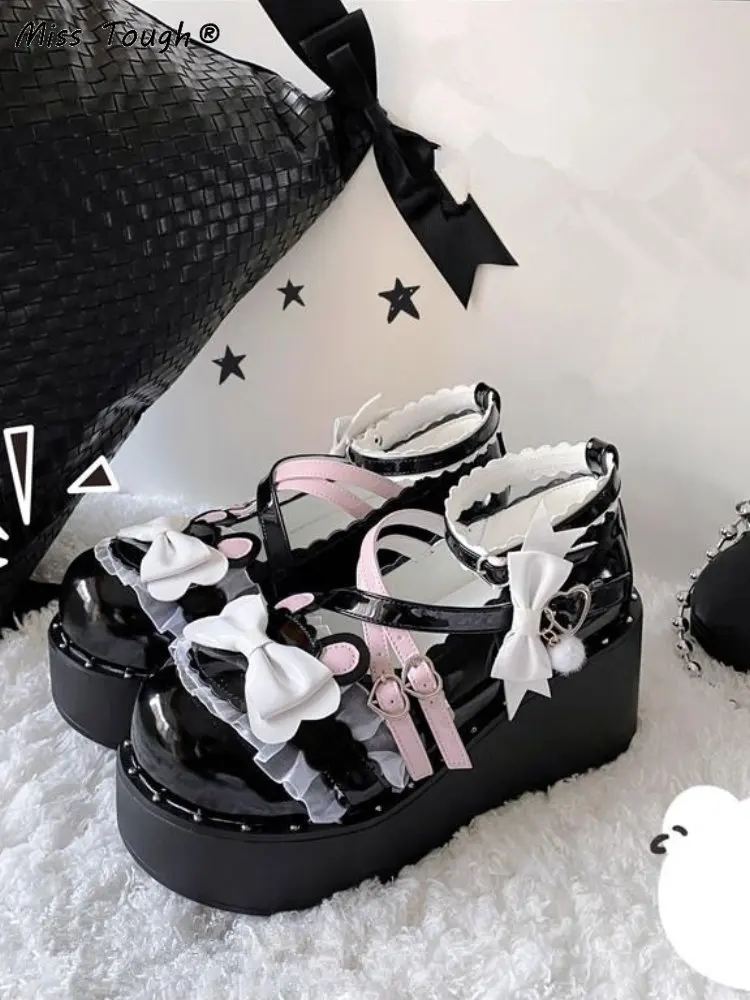 Japanese Platform Shoes Sweets | Lolita Style Women Shoes | Japanese ...