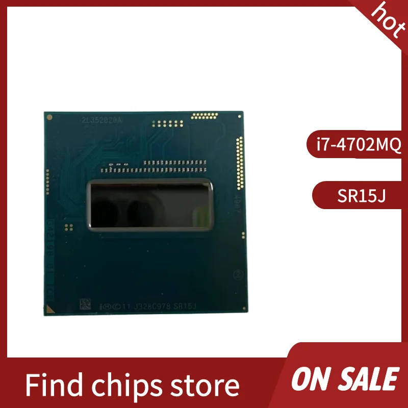 Intel Core I7 4702MQ i7 4702MQ SR15J 2.2 GHz Quad Core Eight Thread CPU ...