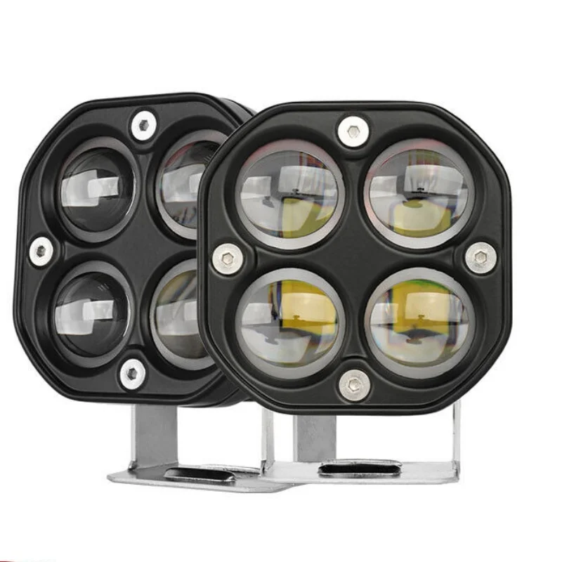 3-Inch-Two-color-Lens-Cube-Pods-40W-LED-Work-Light-Bar-Spotlight ...