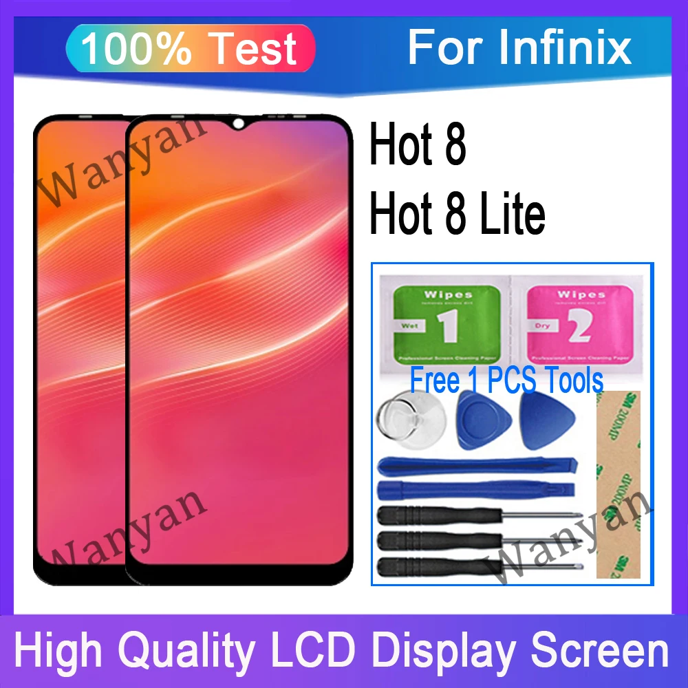 Original-For-Infinix-Hot-8-X650C-X650B-X650D-LCD-Display-Touch-Screen ...