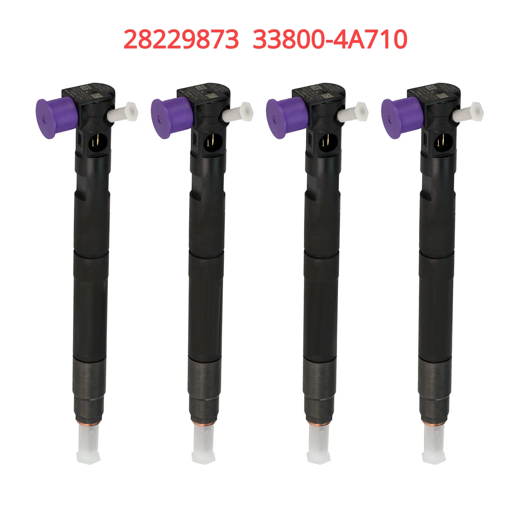 4PCS-28229873-33800-4A710-New-Diesel-Fuel-Injector-For-Hyundai-Grand ...