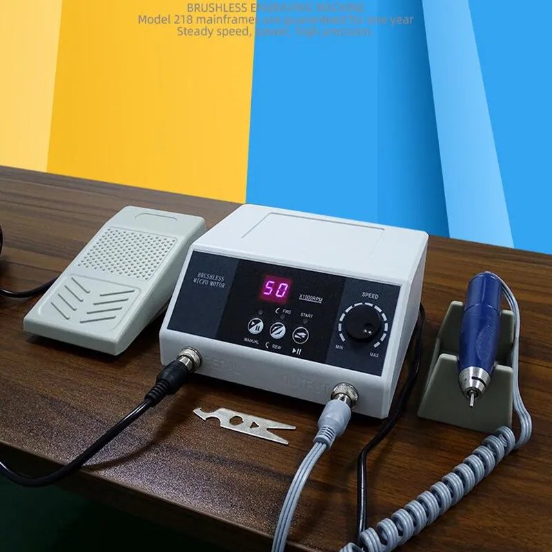 Technician-Laboratory-Equipment-Dental-Brushless-Grinder-Jade-Carving ...