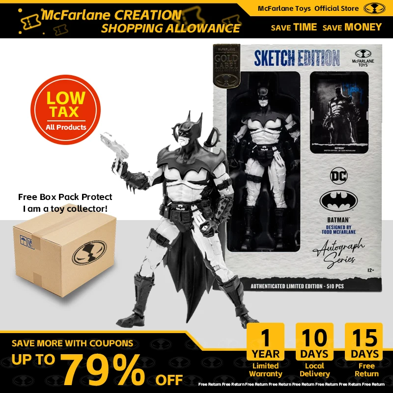 McFarlane-Brinquedos-Figura-A-o-DC-Multiverse-Batman-por-Todd-McFarlane ...