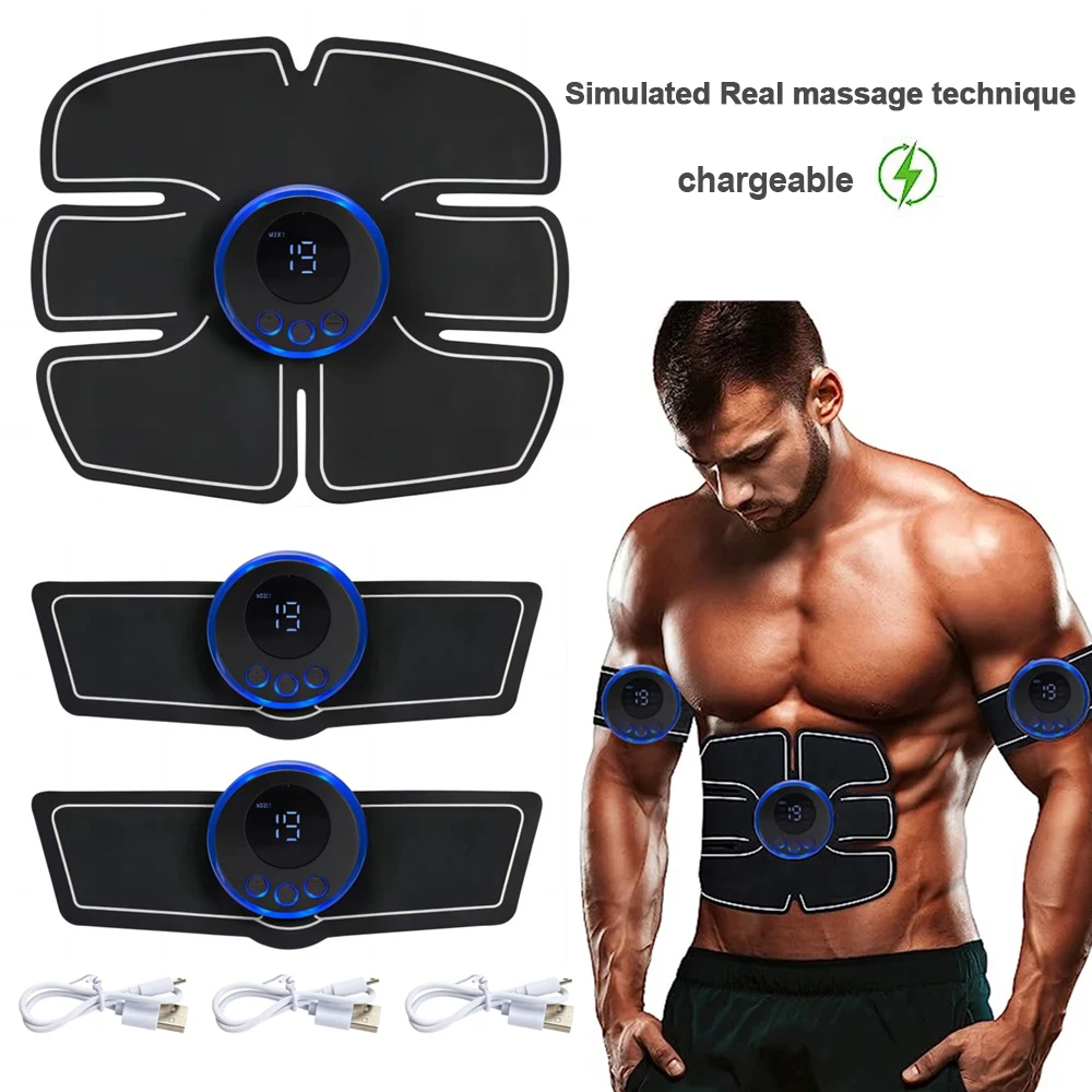 USB-Rechargeable-Electric-Massager-Wireless-Abdominal-Fitness-Patch ...