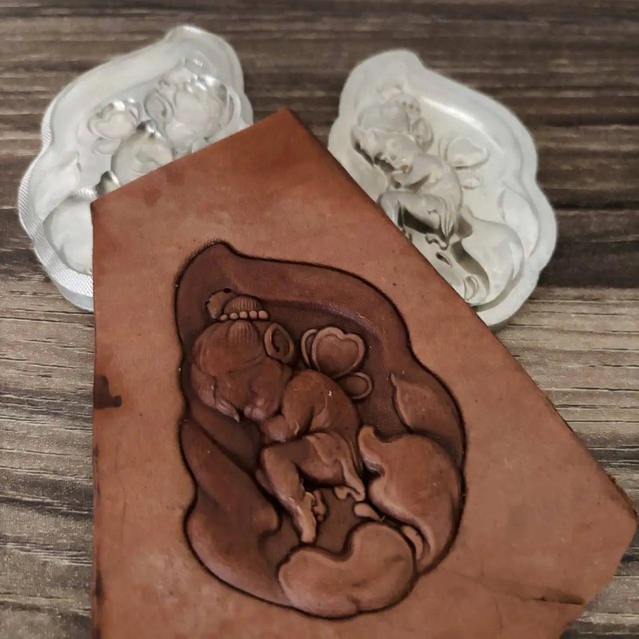 Flower-Fairy-Design-Leather-Embossing-Mold-3D-Metal-Stamping-Tool ...