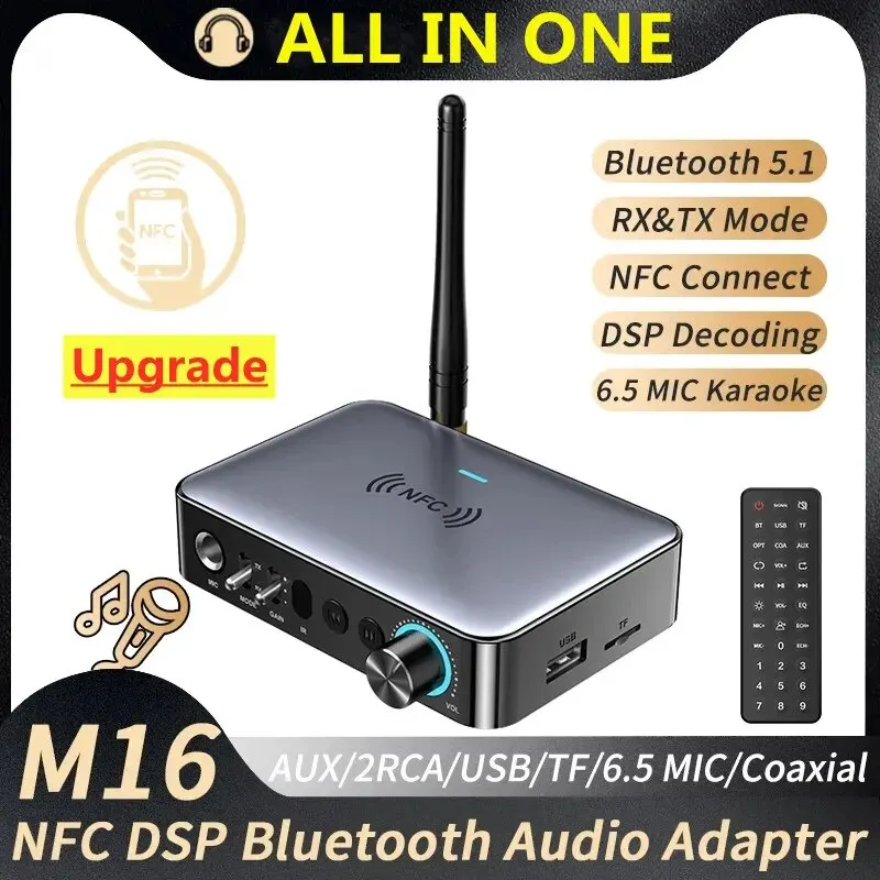 Transmisor-y-receptor-NFC-con-Bluetooth-5-0-adaptador-de-Audio-inal ...