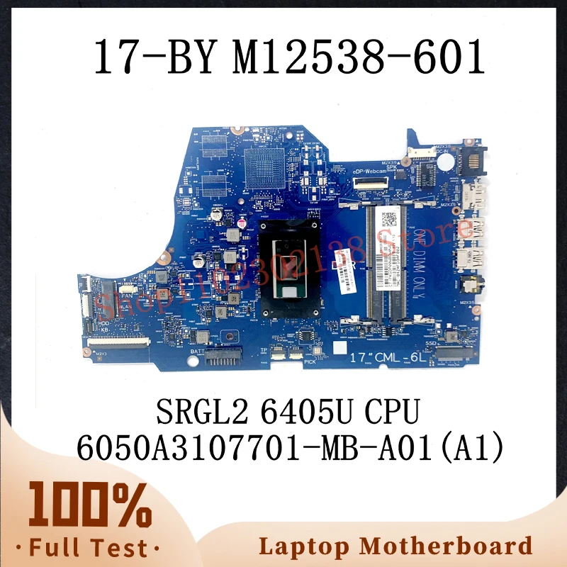 Mainboard-M12538-601-M12538-501-M12538-001-W-SRGL2-6405U-CPU-For-HP-17 ...