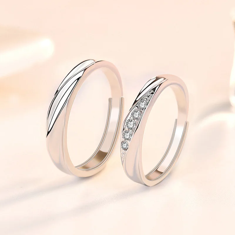 Sterling-Silver-925-Couple-Rings-for-Wedding-Proposal-Anniversary-Gifts ...
