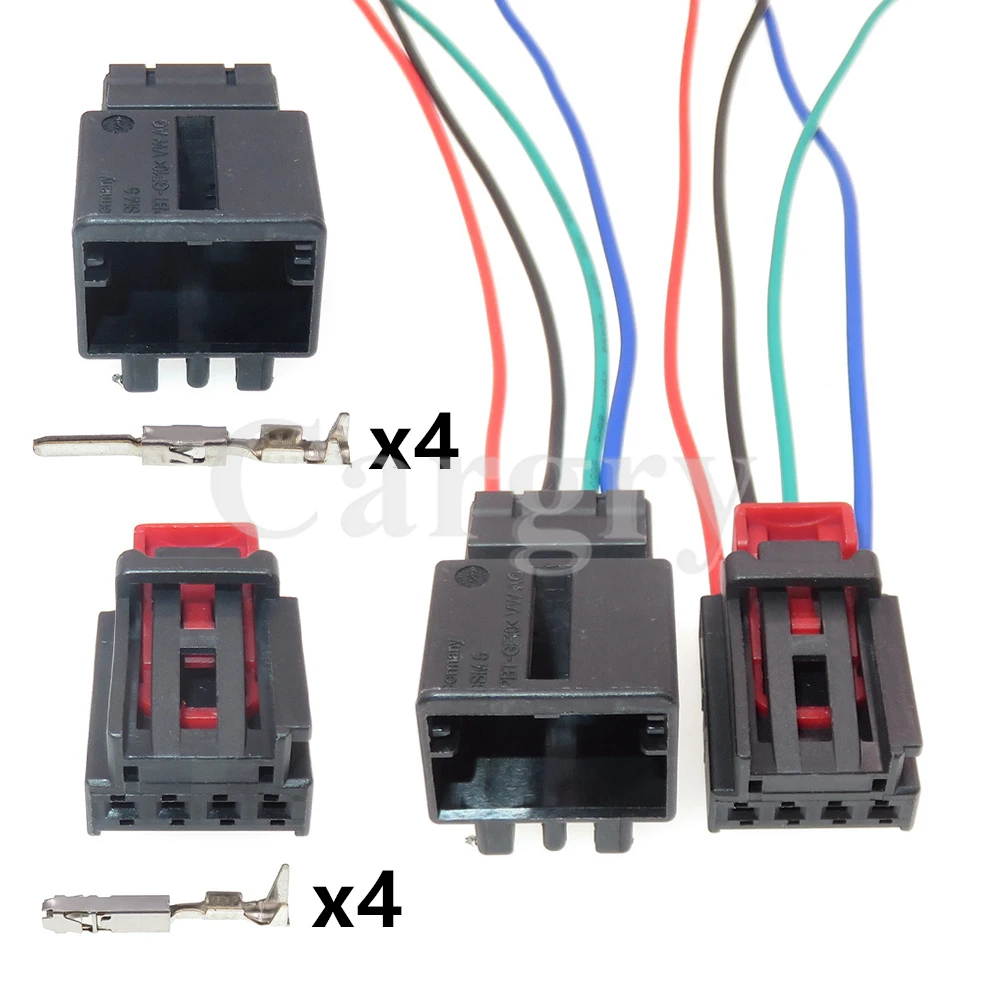 1 Set 4P Automobile Reading Light Taillight Electric Cable Socket For ...
