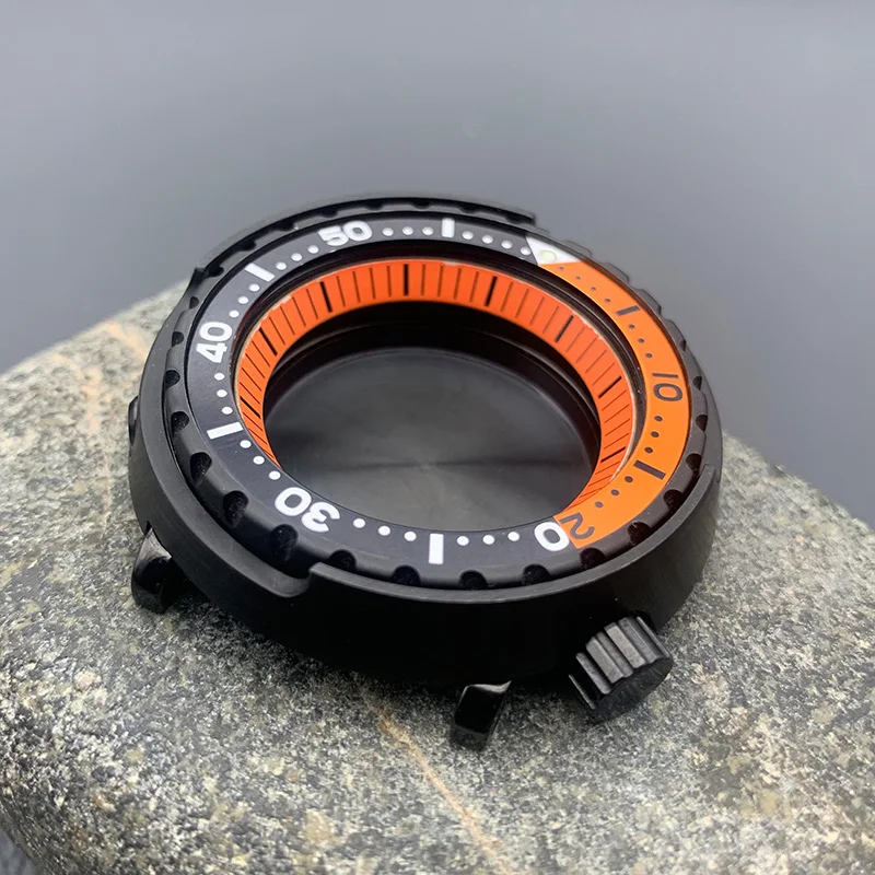 Black-Mod-Tuna-Canned-Watch-Case-Fits-NH35-NH36-4R-7S-Movement-20ATM ...