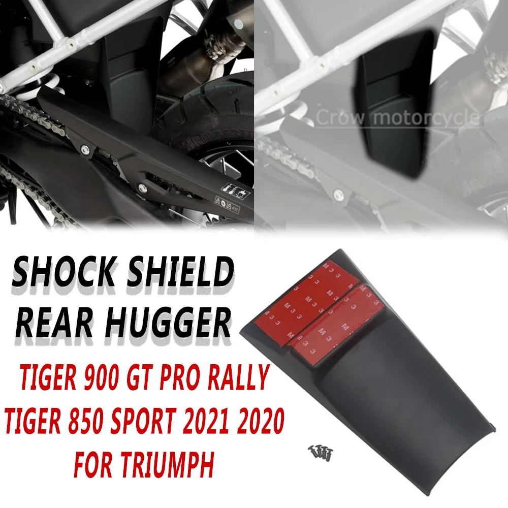 TIGER-900-New-Motorcycle-Shock-Shield-Rear-Hugger-Alternative-For ...