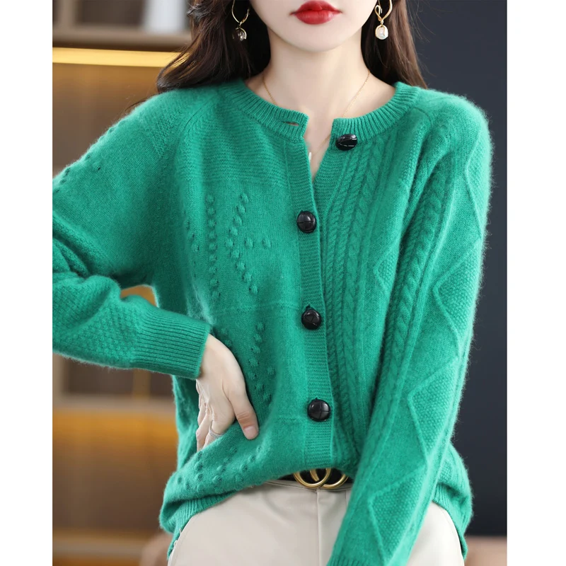 Cashmere Cardigan Sweaters Women Clothing | Womens Wool Cardigan ...