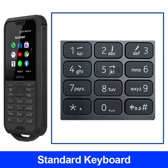 Nokia 800 Tough 4G Mobile Phone KaiOS WIFI Hotspot Waterproof Push ...