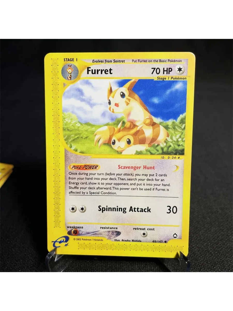 Cards E-Card Series Scizor Furret Slowbro Psyduck Tyranitar Espeon ...