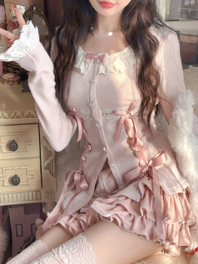 Pink-Lolita-Kawaii-2-Piece-Set-Women-Korean-Elegant-Party-Mini-Skirt-Suit-Female-Knitted-Lace.jpg