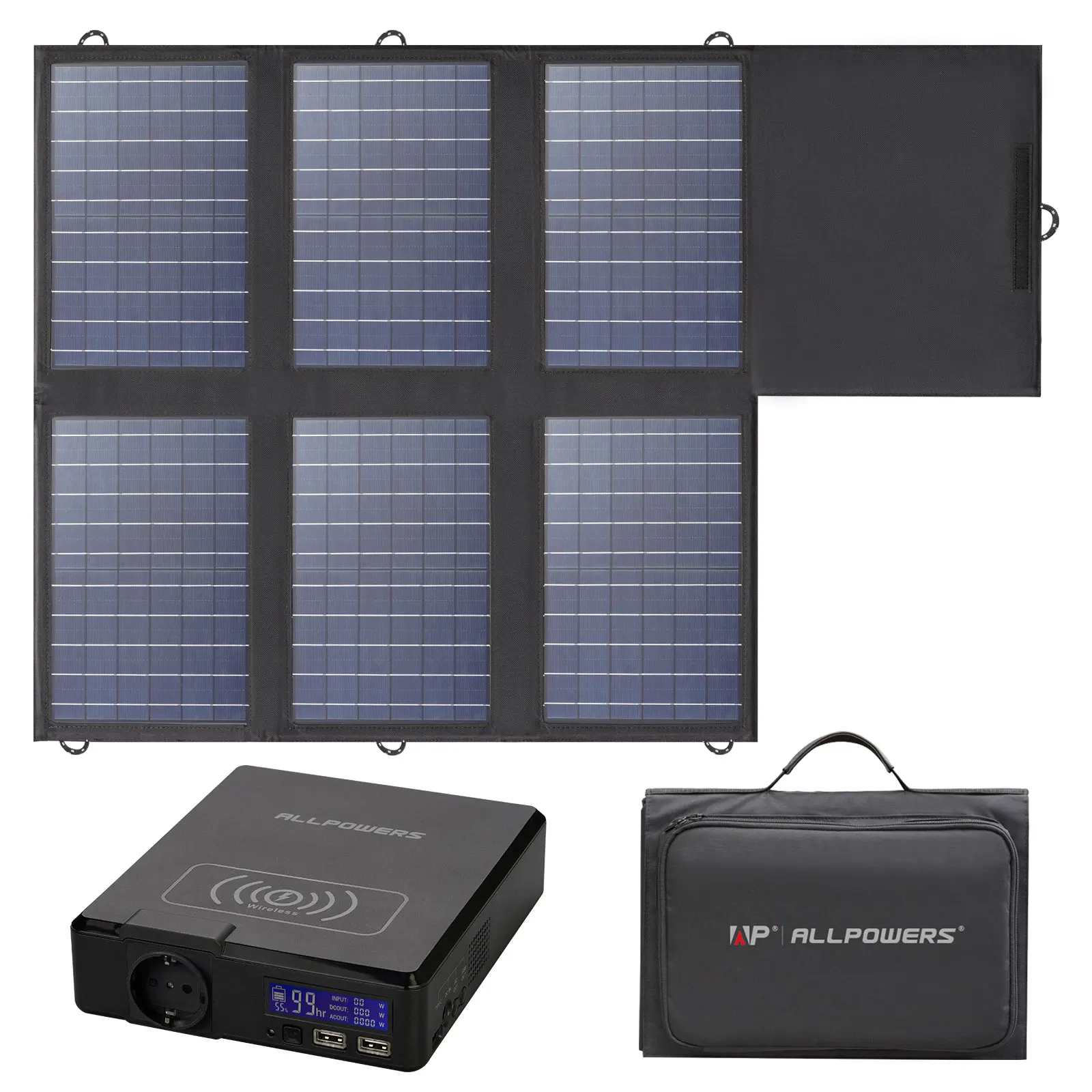 ALLPOWERS-Solar-Powerbank-41600mAh-200W-Portable-Powerstation-with ...