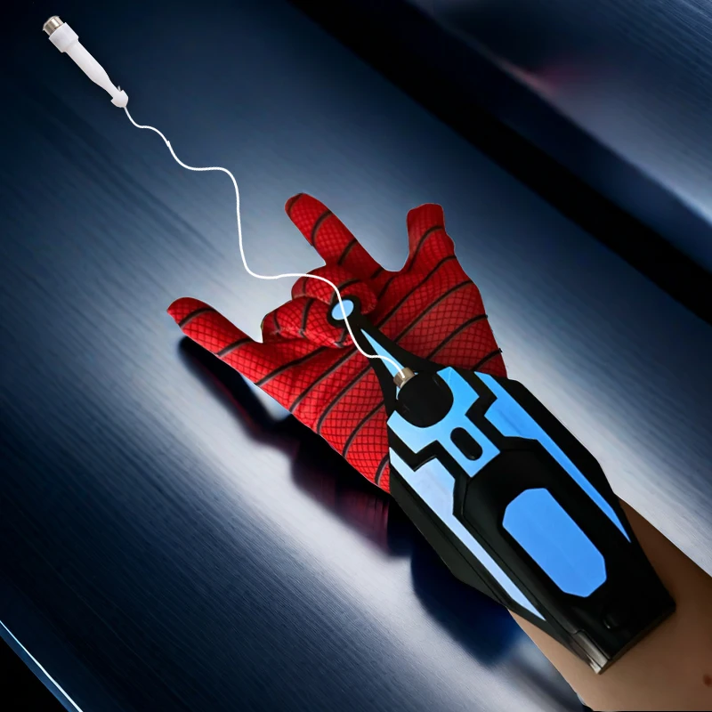 Peter-Parker-Cosplay-Spider-Silk-Launche-Toy-Web-Shooters-Wrist ...