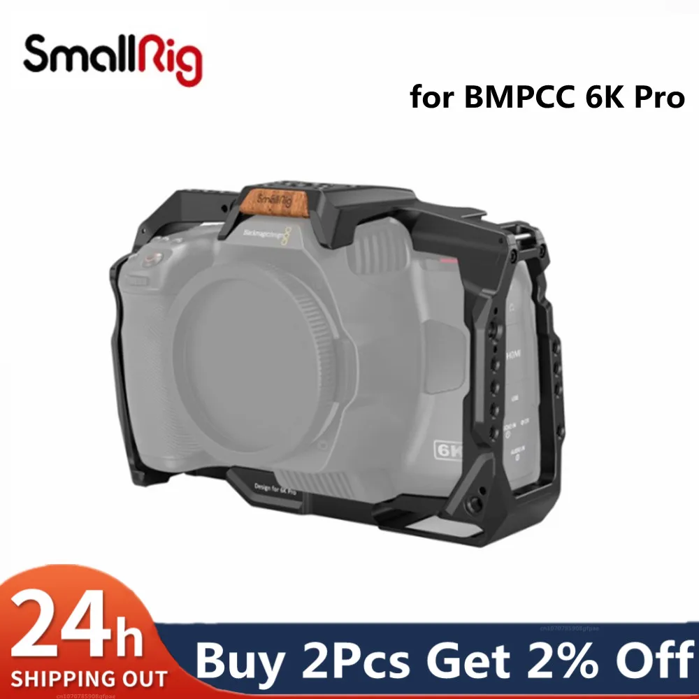 SmallRig-Full-DSLR-Camera-Cage-for-BMPCC-6K-Pro-Blackmagic-Pocket ...