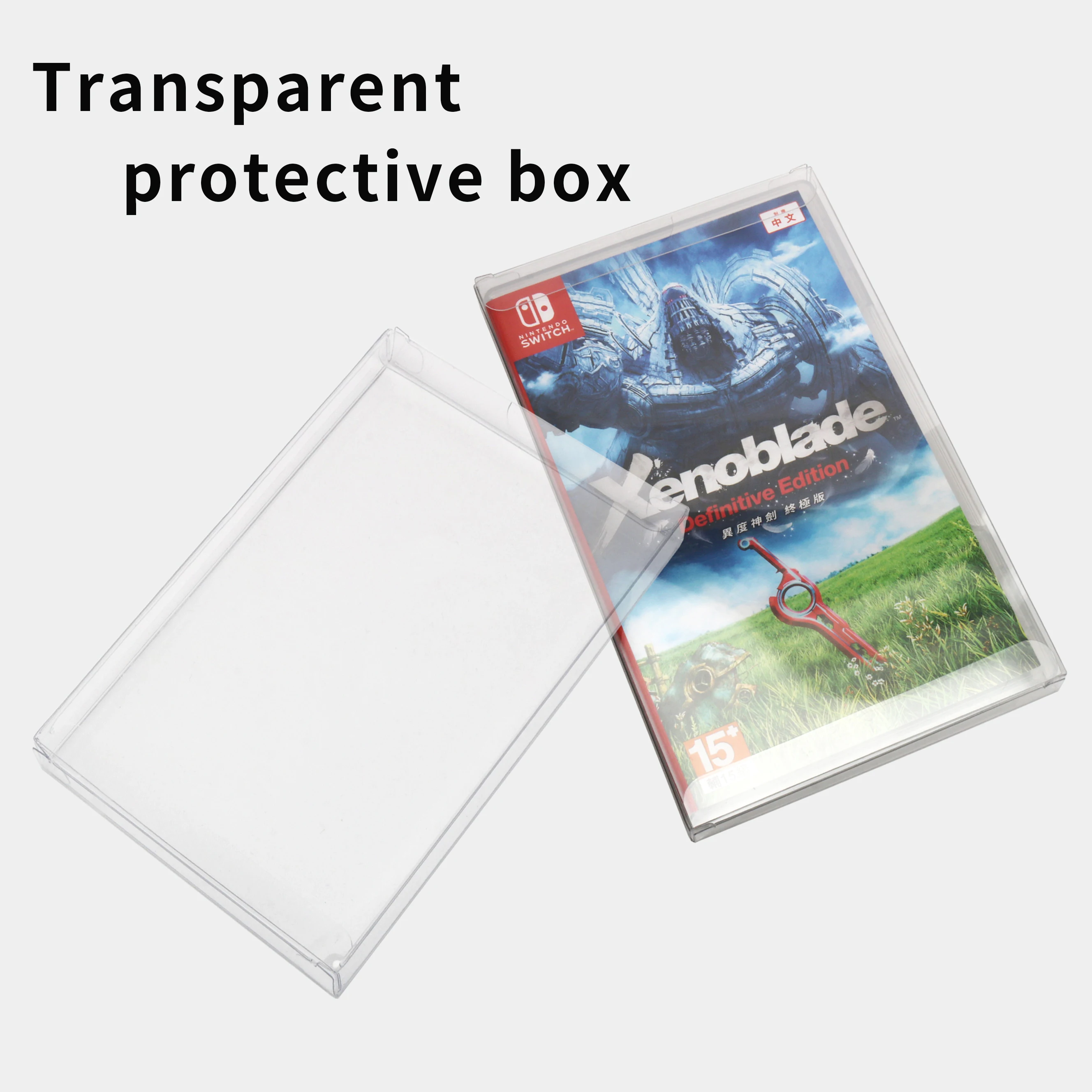 Transparent-Plastic-Game-Cartridge-Case-Clear-Protective-Box-For ...