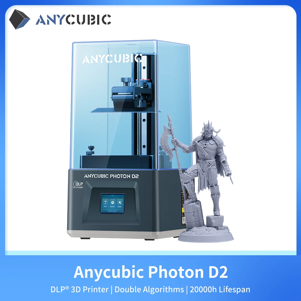 ANYCUBIC-Photon-D2-5-9-inch-DLP-3D-Printer-High-Speed-Long-Lifespan-DLP ...