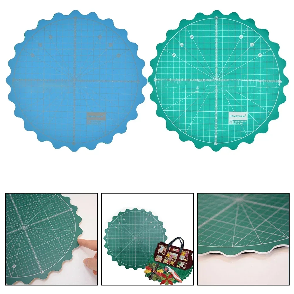 Mat-Rotary-Cutting-Sewing-Circle-Rotating-Self-Gridded-Board-Non-Craft ...