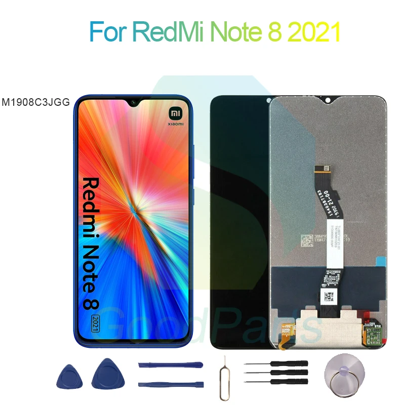 For-RedMi-Note-8-2021-LCD-Display-Screen-6-3-M1908C3JGG-For-RedMi-Note ...