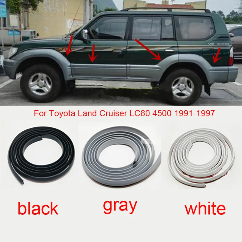 1-5M-Side-Fender-Flares-Wheel-Arches-Rubber-Sealing-Strip-Sticker-For ...