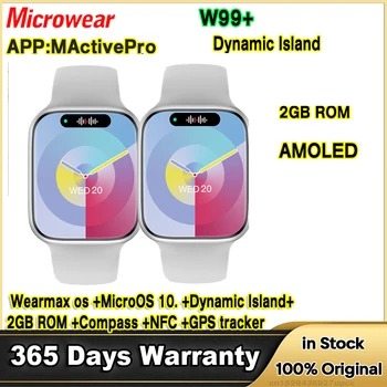 Original Microwear W99+ AMOLED 2GB ROM W99 Plus Smart Watch Wearmax ...