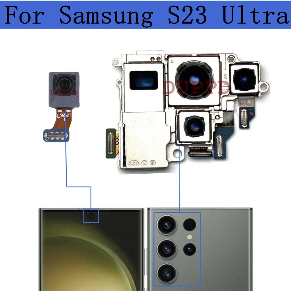 Rear-Front-Camera-For-Samsung-Galaxy-S23-Ultra-5G-SM-S918E-S918B-S918U ...