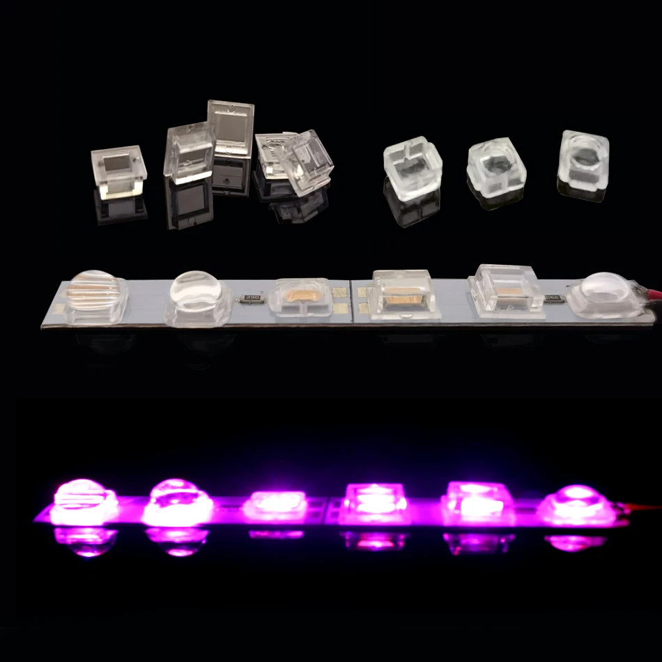 10-1000pc-5050-LED-Lens-30-60-90-120-140-180-Degree-Reflector ...