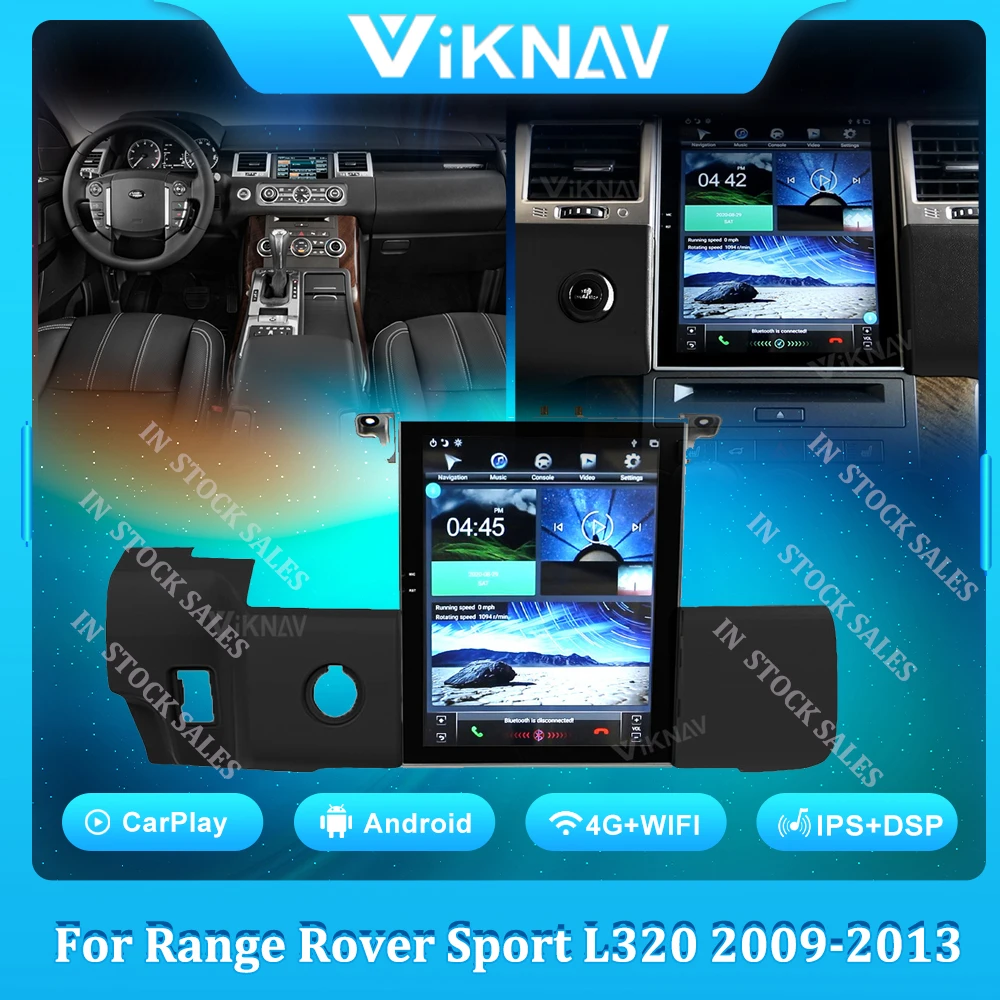 Android Car Radio For Land Rover Range Sport L320 2005-2011 2012 2013 ...