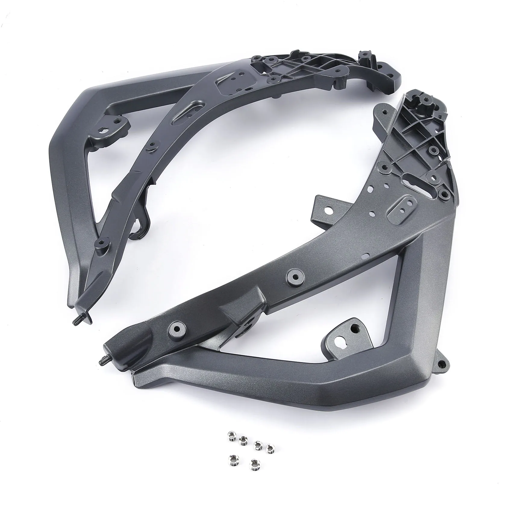 Grey/Sand Black Front Panel Carrier Fairing Brackets For BMW R1200GS ...