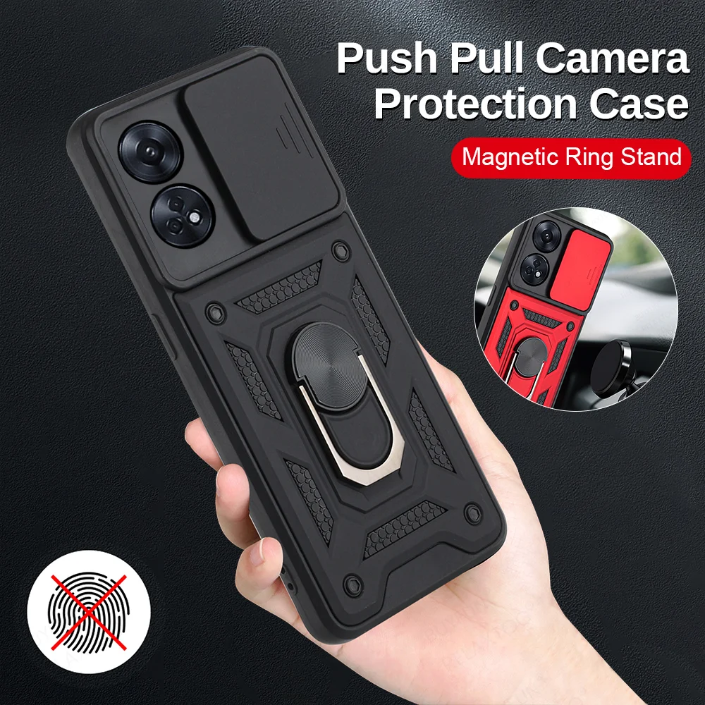 Push Pull Window Camera Protection Cover For Oppo Reno8 T 4G Case ...