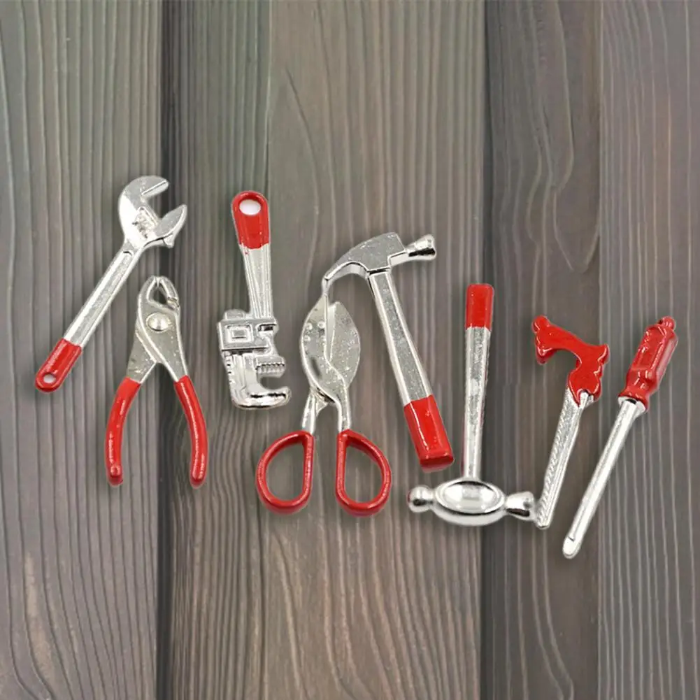 8Pcs Durable Mini Repair Tools Props Supplies Simulation Repair Tools ...