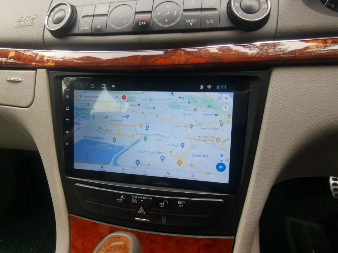 6+128GB For Mercedes Benz W211 E300 2002 - 2010 Android Car Multimedia ...