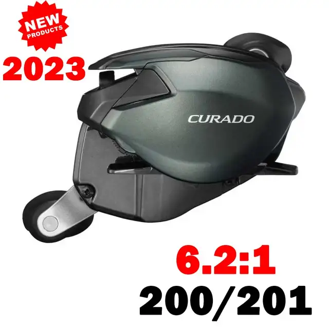 SHIMANO Baitcast Reel CURADO 300/301/300HG/301HG 201XG Fishing reel ...