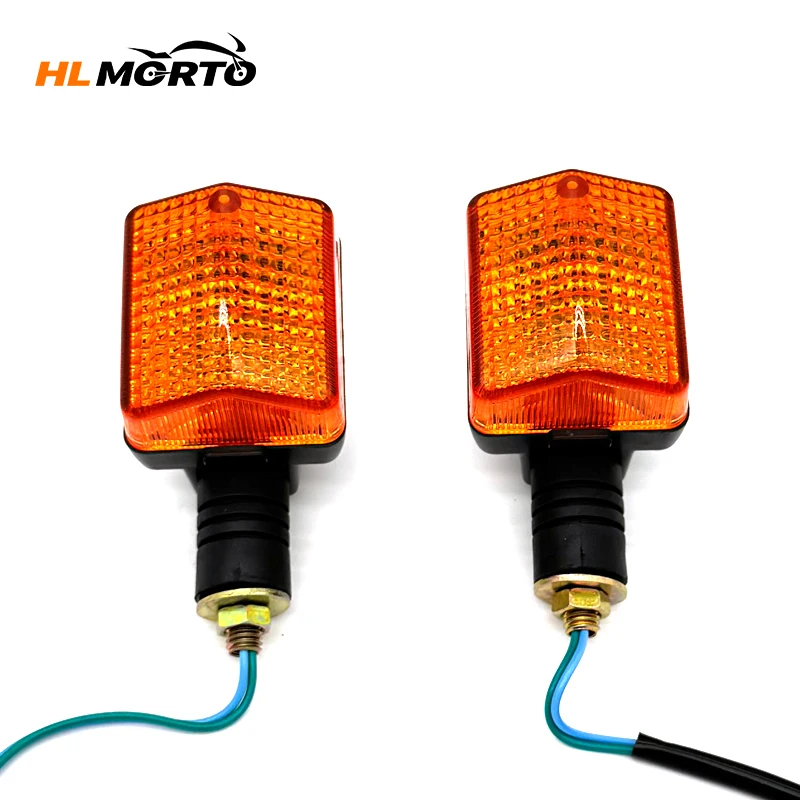 2pcs 12V Motorcycle Rear Turn Signal Indicator Blinker Light For HONDA ...