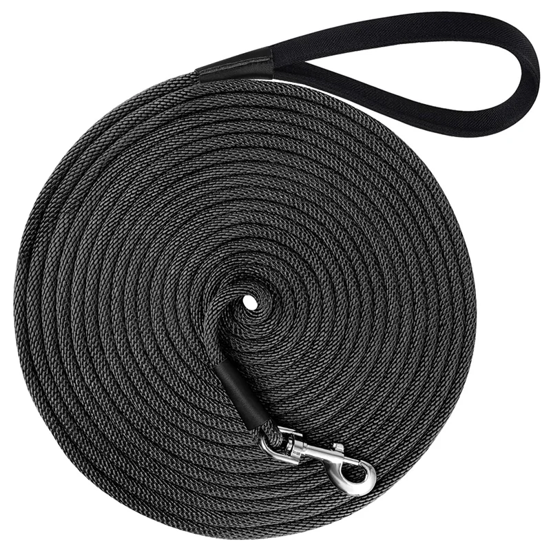 Dog-Training-Leash-15-30-50-FT-Long-Nylon-Tracking-Rope-Outdoor-Walk ...