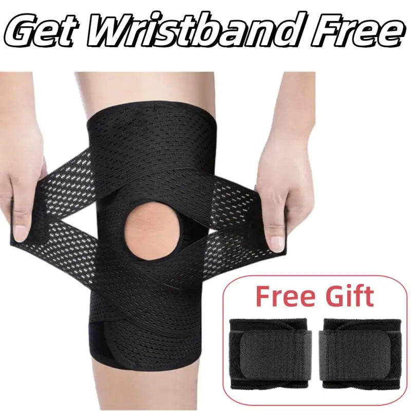 1 Piece Knee Brace Strap Patella Medial Support Strong Meniscus ...