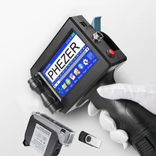 Phezer P15 Qr Bar Batch Code Date Number Logo Expiry Date Label Printer ...