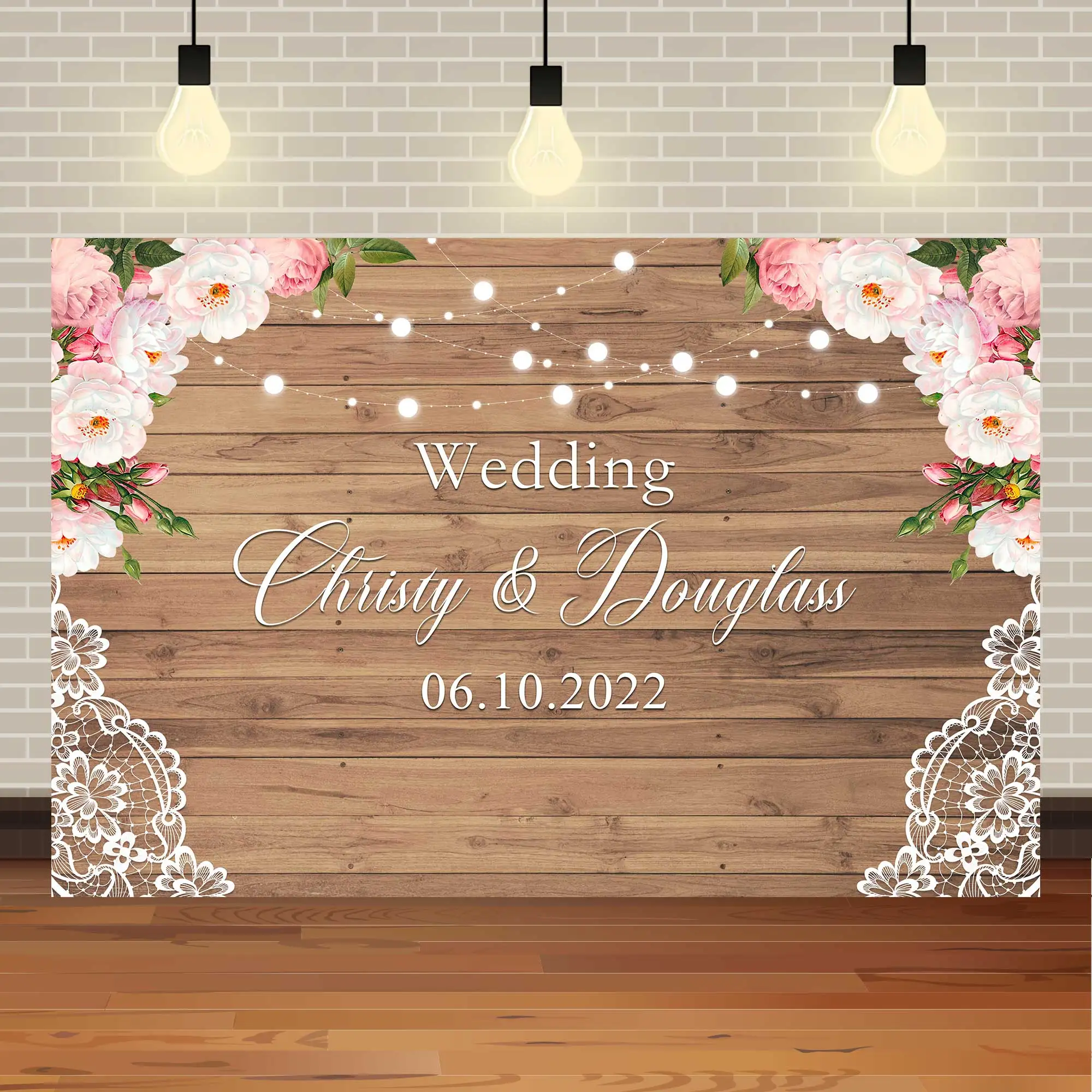 Naming Ceremony Backdrop