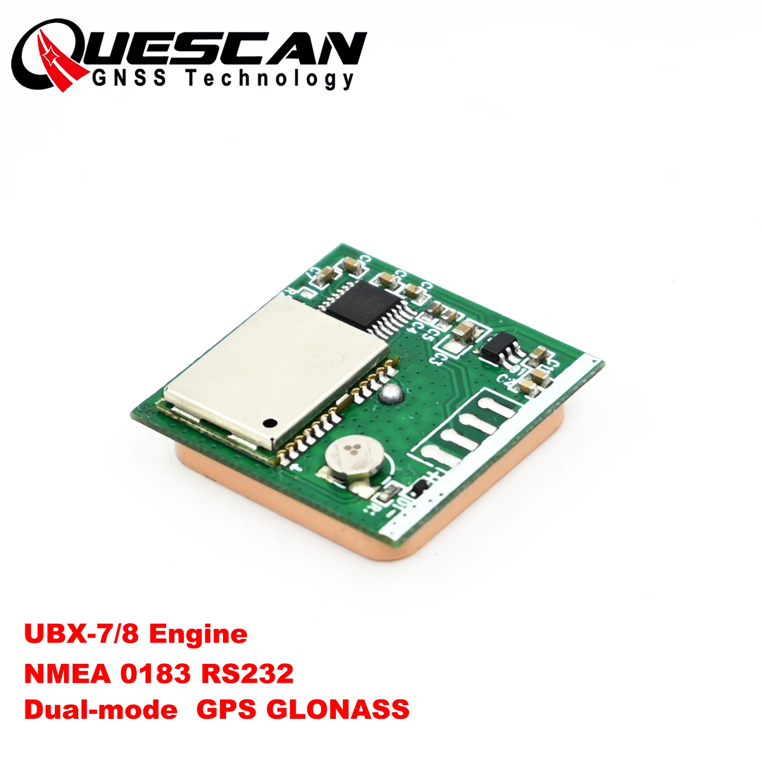 QUESCAN-Dual-mode-GPS-GLONASS-Module-RS232-NMEA-0183-Antenna-Receiver ...