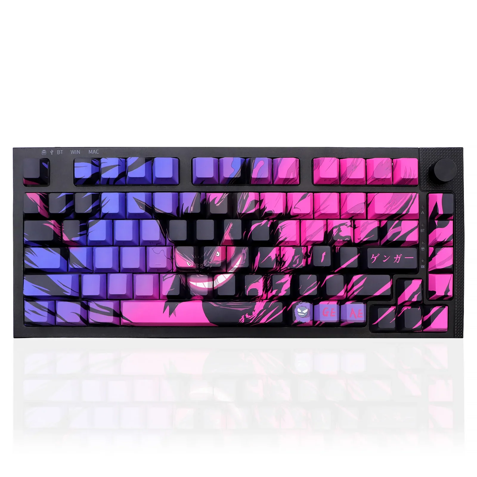 136-Key-Anime-Keycap-Double-Shot-Side-Backlit-keycaps-For-Cherry-Mx ...