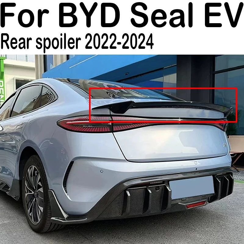 For-2022-24-BYD-Seal-EV-Rear-Trunk-Lid-Boot-Ducktail-Lip-Spoiler-Wings ...