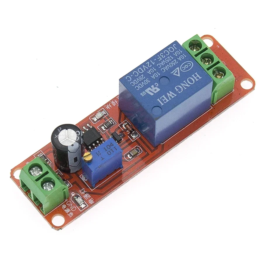 1-10pcs DC12V Time Delay Relay module NE555 Time Shield Timing Relay ...
